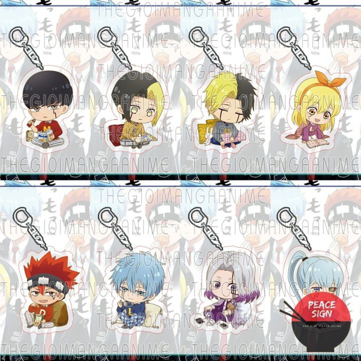 Móc khóa MASHLE: MAGIC AND MUSCLES ver Ngồi in hình Cơ Bắp Và Phép ...