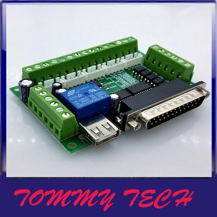 MACH3 CNC machine interface 5 axis with optocoupler isolation | Lazada