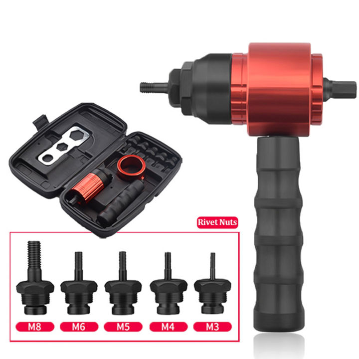 Professional Rivet Nut Drill Adapter Rivet Attachment for Cordless ...