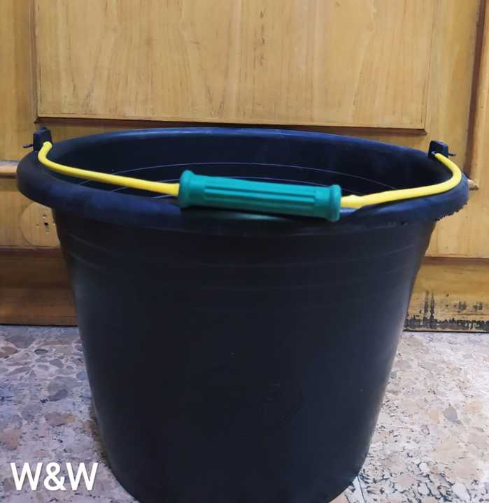 Ember Cor Besar Hitam Bangunan 30cm / Ember Serbaguna | Lazada Indonesia