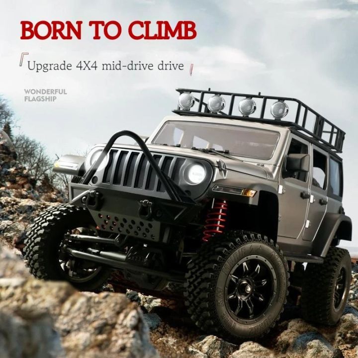 MN128 MN-128 rc crawler JEEP RUBICON WRANGLER RTR 4WD full propo car ...