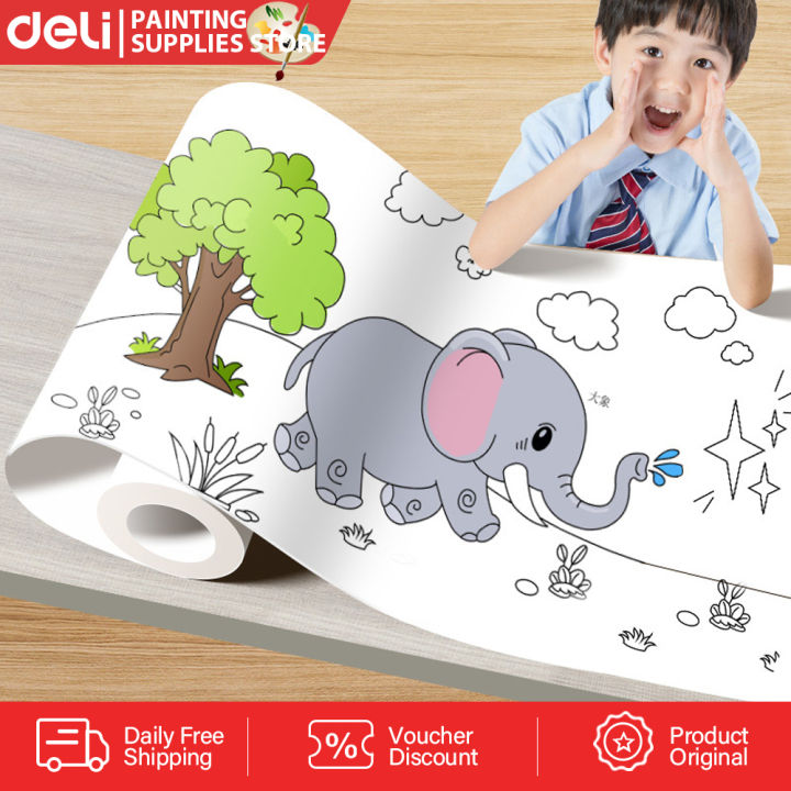 Deli Coloring Book 4Graffiti Scroll Recognition Letters 0.3*3 Meters ...