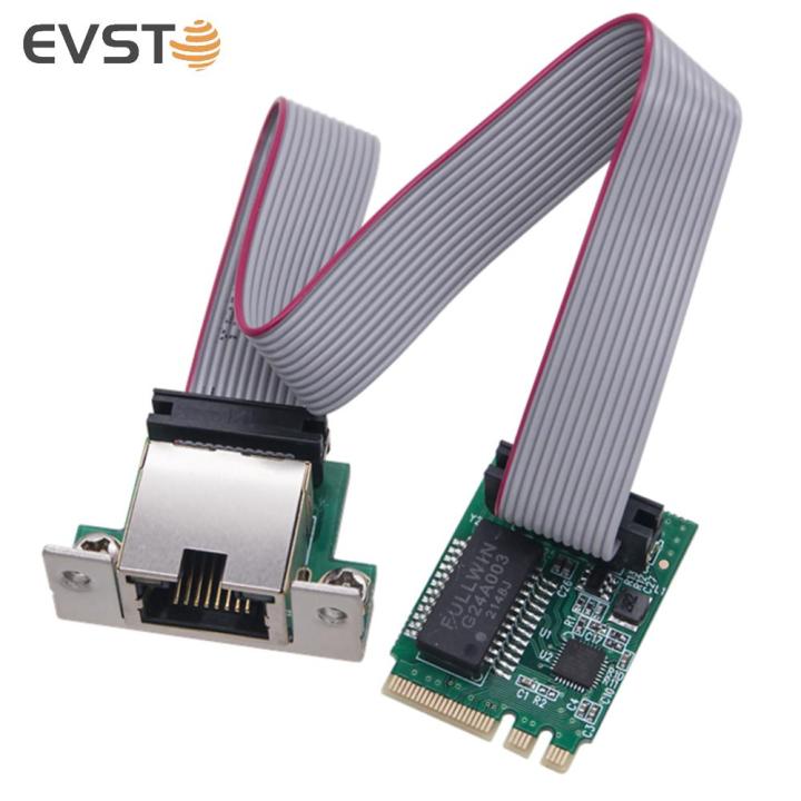 M.2 Network Card 10/100/1000Mbps Gigabit LAN Card Single Port RJ45 ...