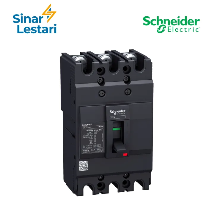 Schneider MCCB Breaker EZC100F 3P-50A | Lazada Indonesia