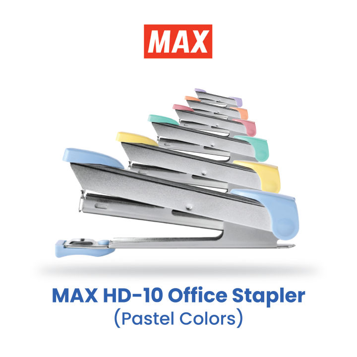 MAX HD-10 (Pastel Color) - Hand, Mini Stapler with Remover | Lazada PH