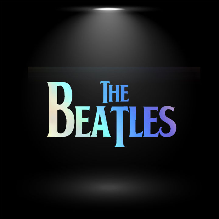 The Beatles Logo WATERPROOF STICKER VINYL decal for phone, mug, motor ...