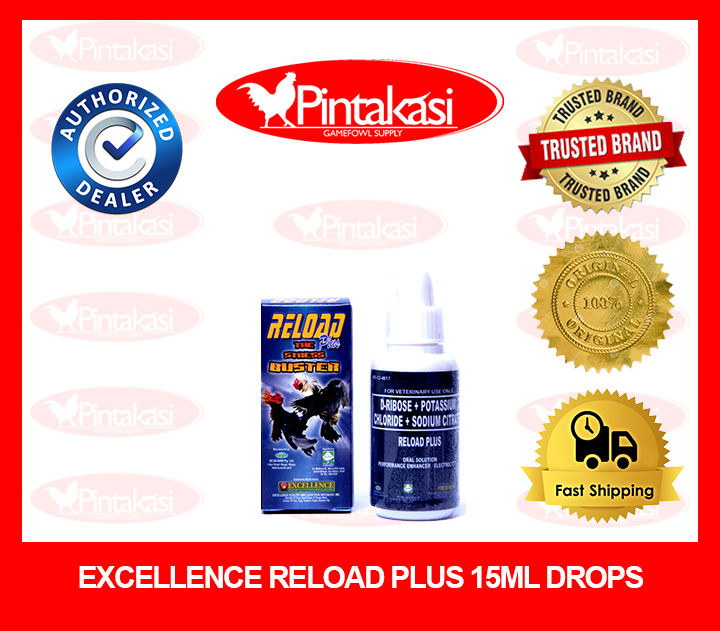 PINTAKASI 1 bottle of Excellence Reload Plus 15ml The Stress Buster for ...