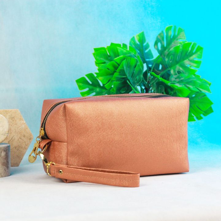 Dompet Pouch Kulit Sintetis Model Tabung Boxy Vinyl Dompet Kubus Vinyl ...