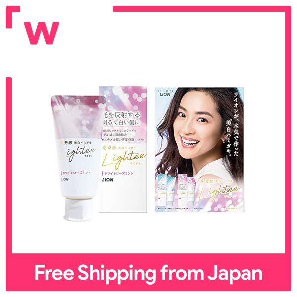 Lightee Hamigaki White Rose Mint 53g + Leaflet | Lazada PH