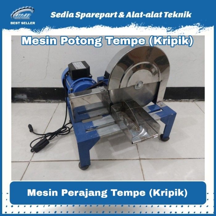 Mesin Perajang Potong Tempe 150 watt Mesin Pengiris Kripik | Lazada ...