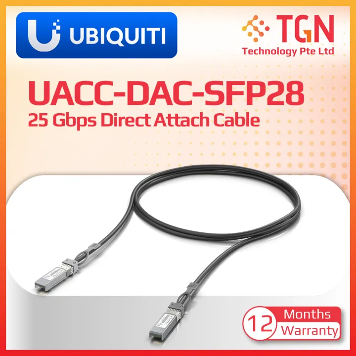 Ubiquiti UACC-DAC-SFP28 Unifi 25 Gbps Direct Attach Cable | Lazada ...