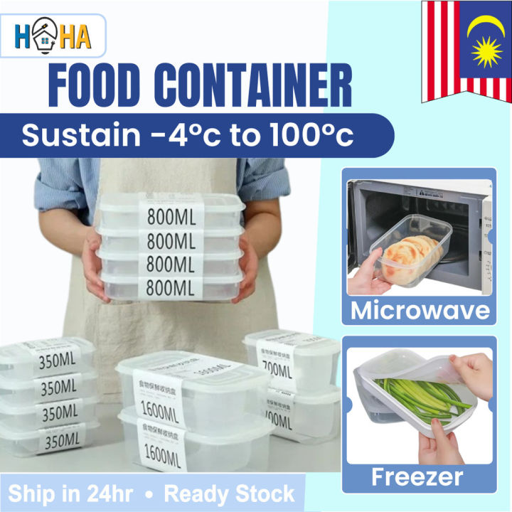 Food Container Storage Freezer Organize Chiller Microwave Tupperware ...