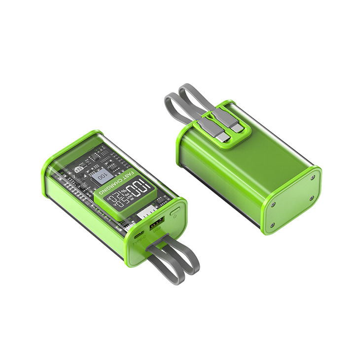 pcbfun DIY Power Bank 21700 Battery Charger Case PD 22.5 W Fast ...