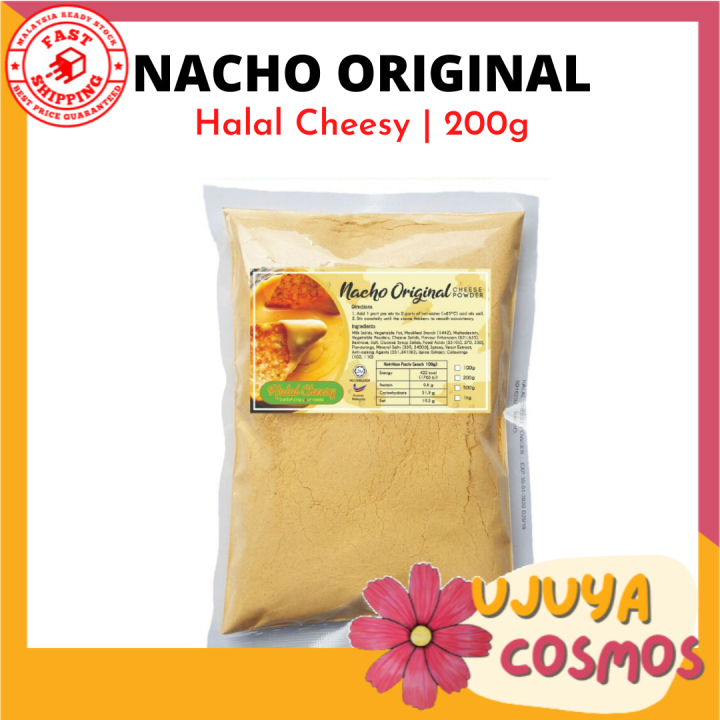 (200g) Nachos Cheese Powder ORIGINAL-HALAL CHEESY | Lazada