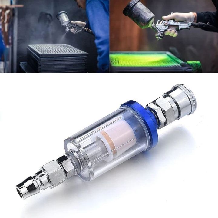 Air Filter Separator 1/4 Air Saringan Udara Kompresor Untuk Spet Cat ...