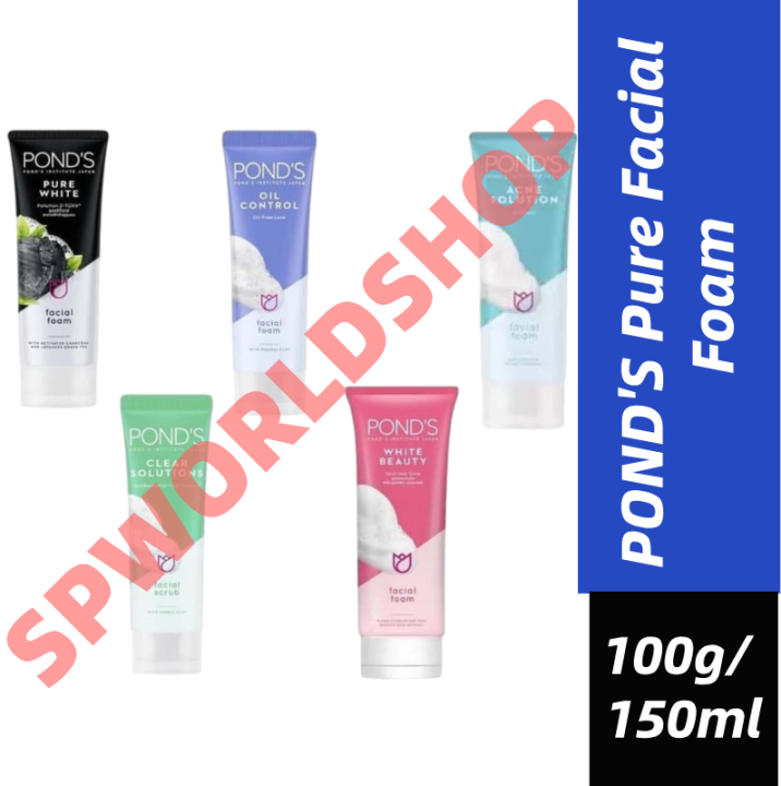 POND'S PURE FACIAL FOAM 100g/150ml | Lazada