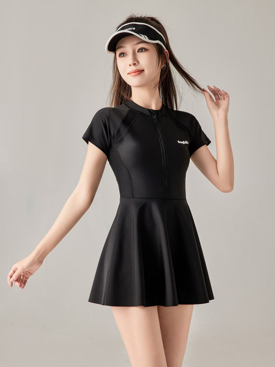 Lyseacia L-4XL kích thước lớn đồ bơi tay ngắn Phụ Nữ Bãi Biển Phụ Nữ Áo tắm một mảnh Xù Bãi Biển ...