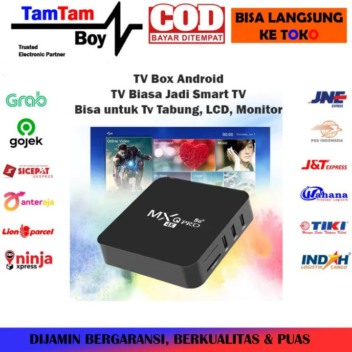 Android Box MXQ Pro 4K Smart TV 2GB RAM 16GB ROM Quad Core Smart TV ...