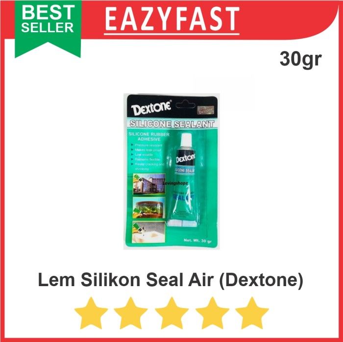 Lem Sealant Silicone Rubber Dextone Lem Bocor Air Seal Bening Clear ...