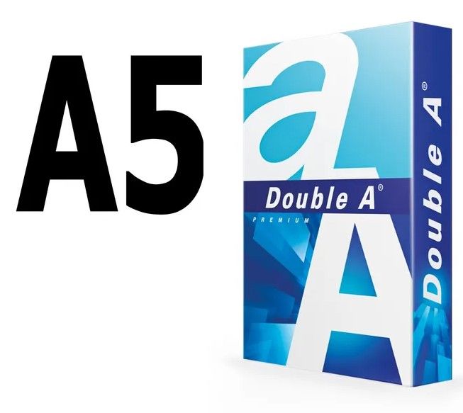 Double A กระดาษถ่ายเอกสาร A5 80แกรม 500แผ่น | Lazada.co.th