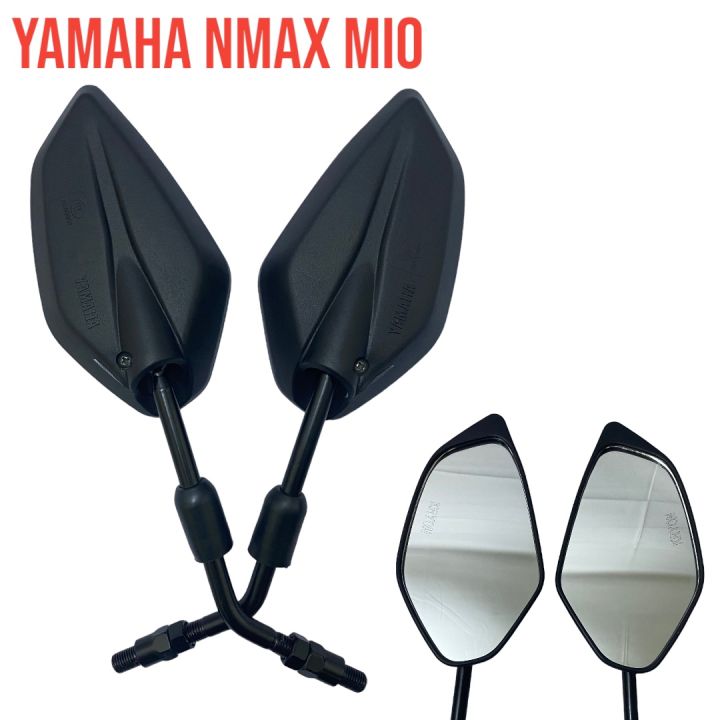 M YI SHOP YAMAHA NMAX MIO SIDE MIRROR Long Stem Left And Right ...