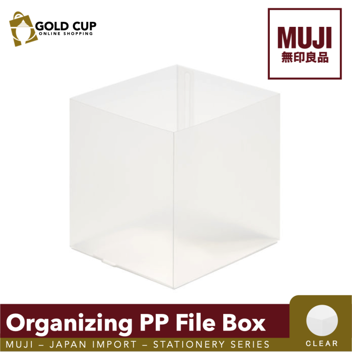 MUJI Organizing Box for PP File Box - Small (File Boxes) | Lazada PH