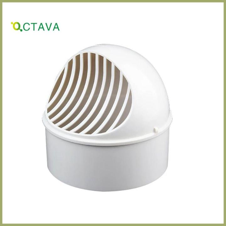 OCTAVA Half Spherical Air Vent White PVC Ducting Ventilation Vent Cover ...