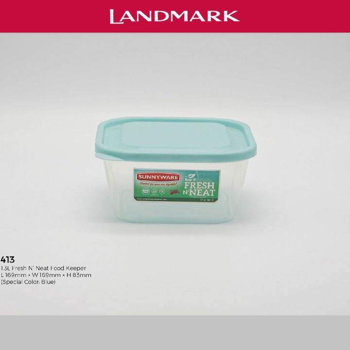 Sunnyware Fresh N' Neat Square Food Keeper | Lazada PH