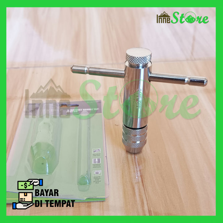 TEKIRO handle tap rachet M3 - m10 gagang tap ulir drat | Lazada Indonesia
