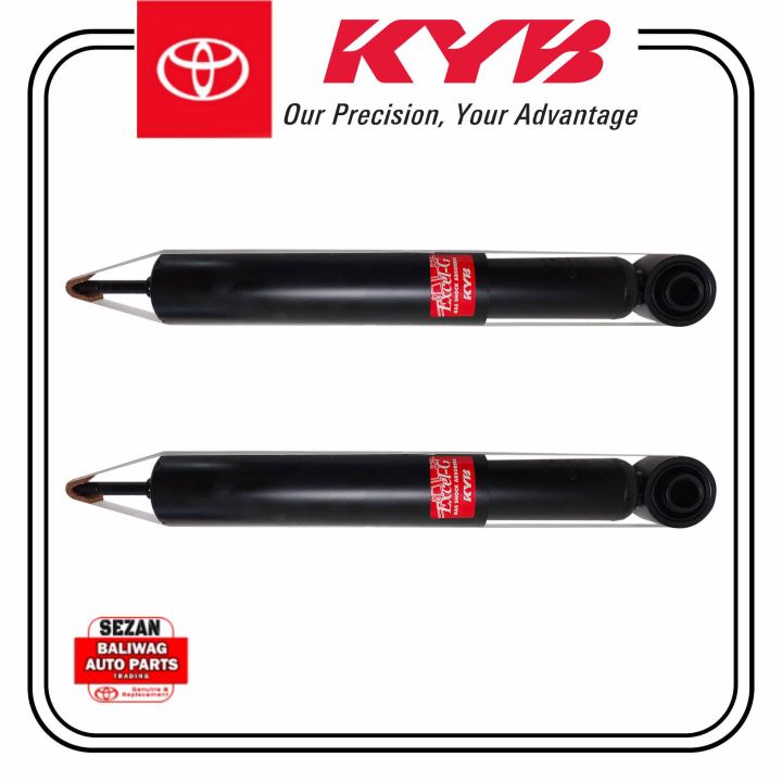 KYB KAYABA SHOCK ABSORBER REAR SET 2PCS GAS TYPE TOYOTA FORTUNER 2016-2020 3440082 | Lazada PH