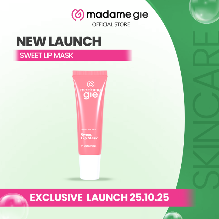 [NEW] Madame Gie Sweet Lip Mask - Lip 2in1 Lip Mask and Gentle Scrub ...