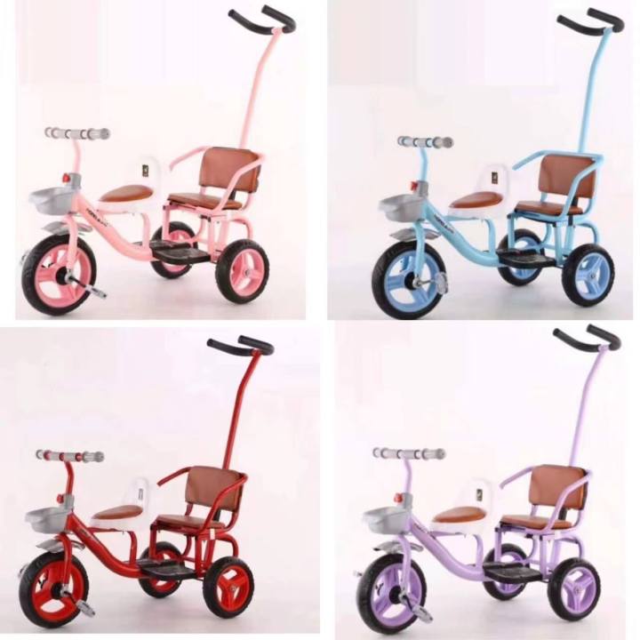 twin BIKE Two seat bicycle push bike for kids/kids twin bike | Lazada PH