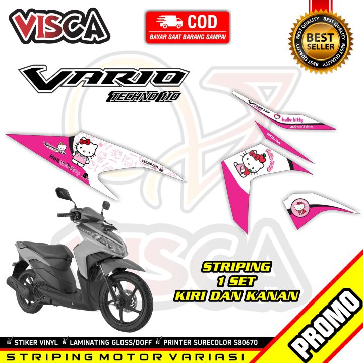 Striping Vario Techno 110 Variasi - Stiker Motor Vario 110 Techno ...