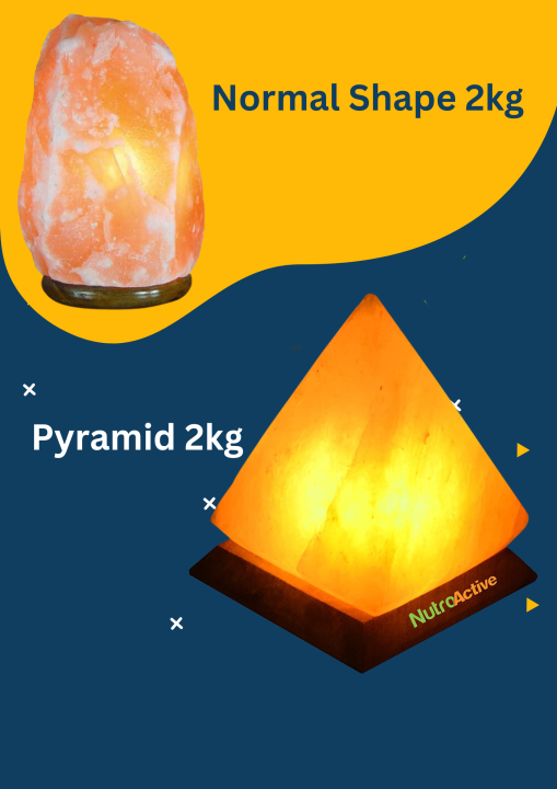 Pyramid Salt Lamp Himalayan Pyramid lamp 2kg | Lazada