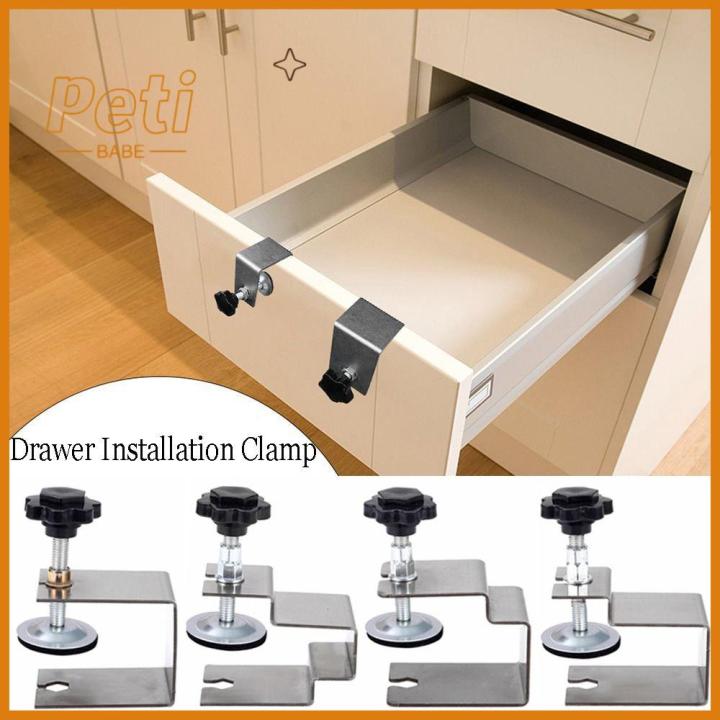 PETIBABE Smooth Stainless Steel Woodworking Home Improvement Drawer ...