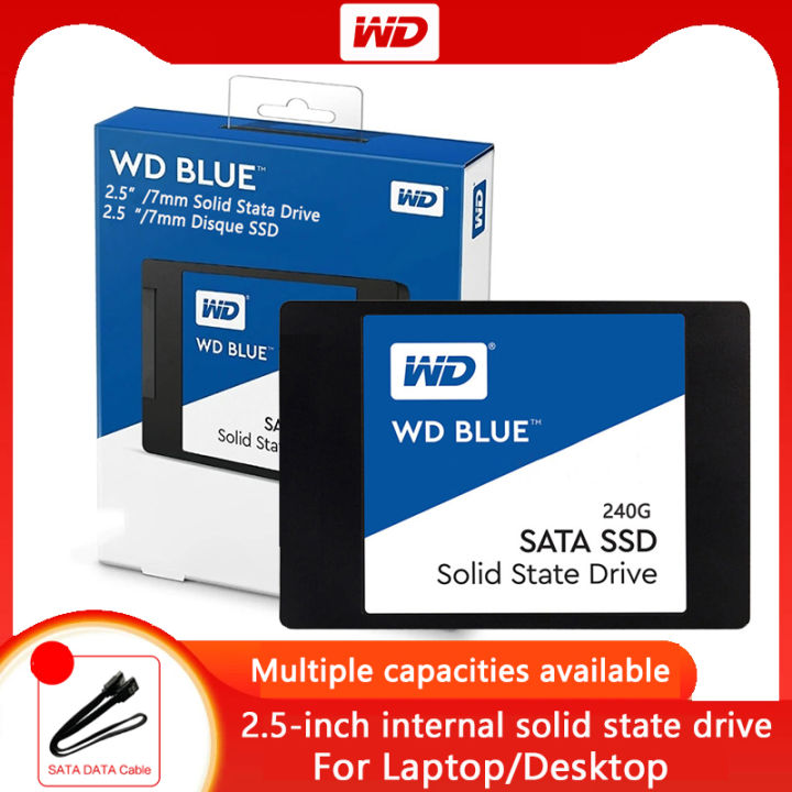 WD Blue Western Data, HDD，128GB，240GB , 480GB , SATA3，512GB， High speed ...