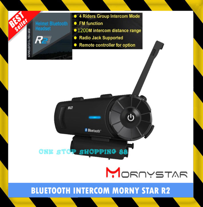 ALAT KOMUNIKASI BLUETOOTH INTERCOM INTERKOM HEADSET HELM HELMET MOTOR ...