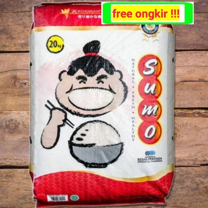 Beras Sumo 20 kg kemasan merah | Lazada Indonesia