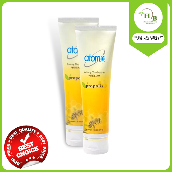 Korea Atomy Bee Propolis Organic Toothpaste Teeth Whitening, Breath ...