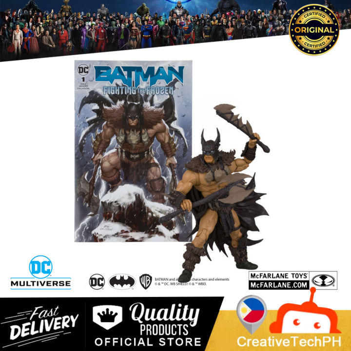 DC DIRECT 7" FIG W/ COMIC - BATMAN WV4 - BATMAN DC DIRECT 7" FIG W ...