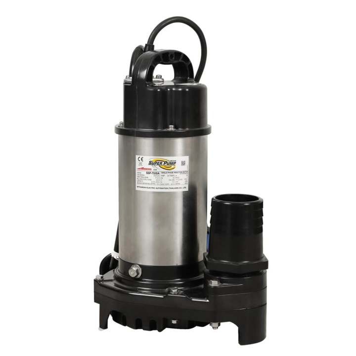 ปั๊มจุ่มน้ำสะอาด SUPER PUMP SSP-755SA 750 วัตต์SUBMERSIBLE PUMP SUPER PUMP SSP-755SA 750W **พลาด ...