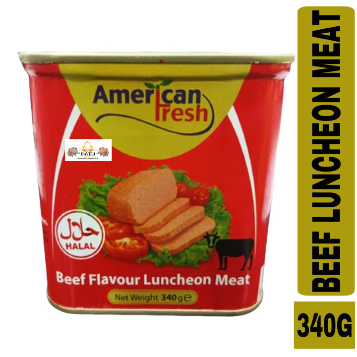 American Fresh Beef Luncheon Meat 340g | Lazada PH