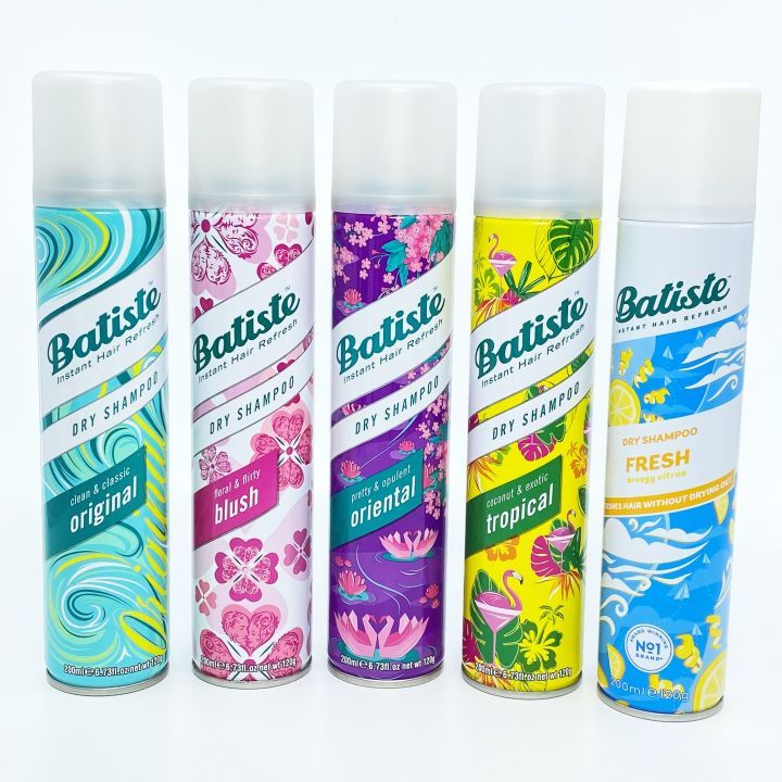 [Bundle of 2] Batiste Instant Hair Refresh ~ Dry Shampoo ~ 200ml x 2 ...