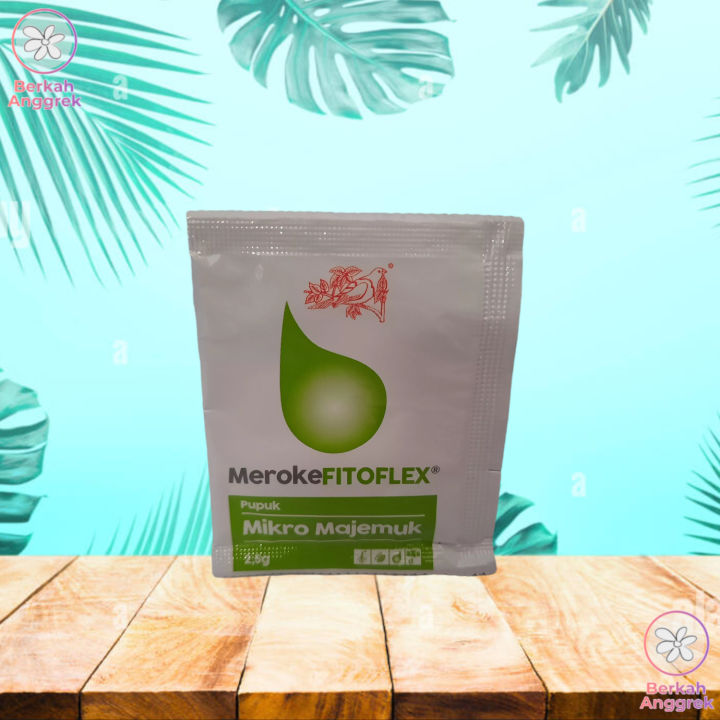 Meroke Fitoflex 2.5 Gram Pupuk Mikro Lengkap | Lazada Indonesia