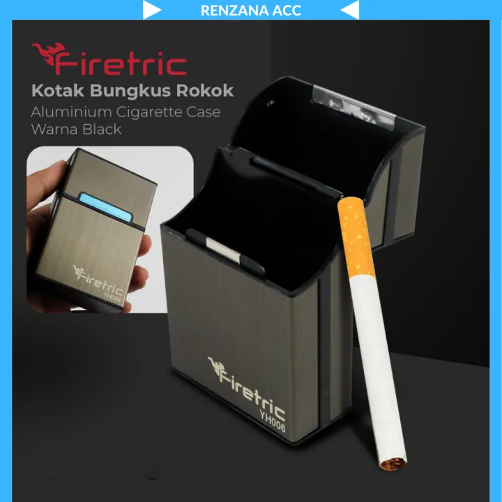 Kotak Rokok Elegan Firetric YH006 - Bahan Aluminium Tahan Air, Desain ...