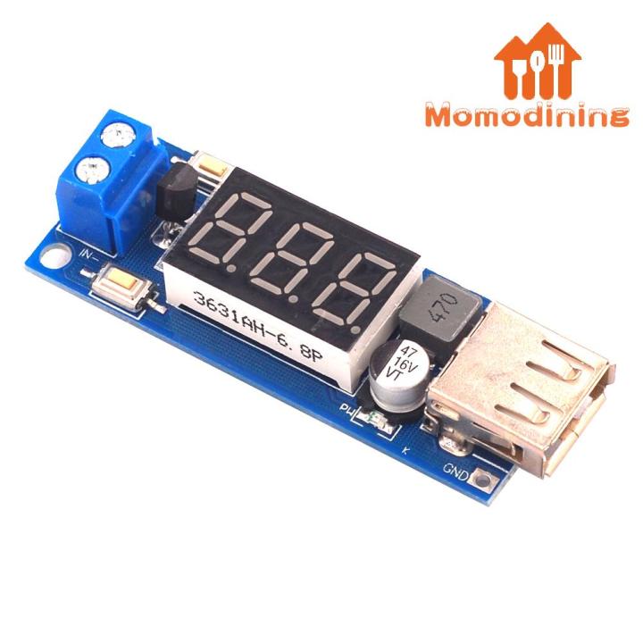 12V To 5V Step Down Converter DC 3A Volt Transformer LED Digital ...