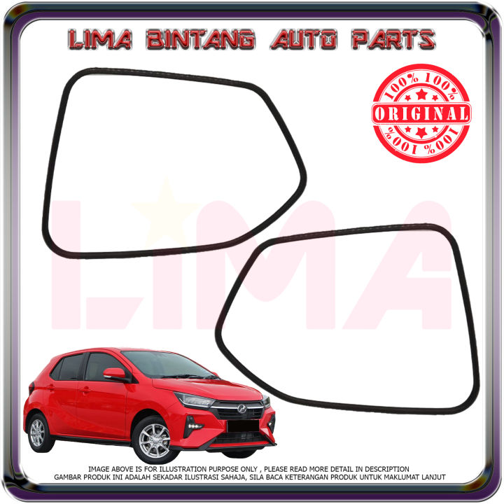 Perodua Axia D74A Side Mirror Glass Cermin Kaca Sisi Left / Right ...