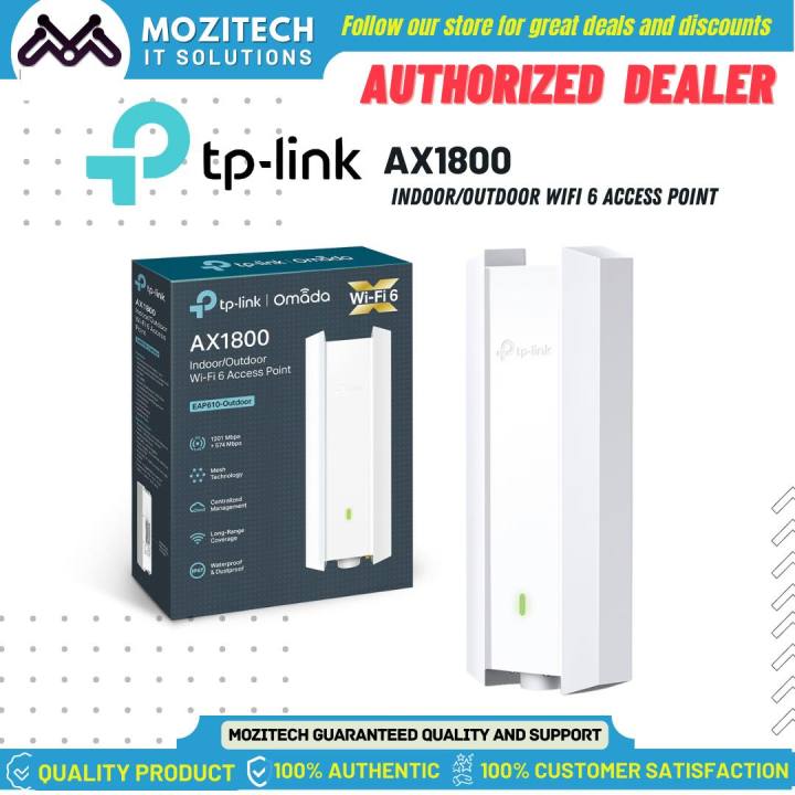 AX1800 Indoor/Outdoor WiFi 6 Access Point | Lazada PH