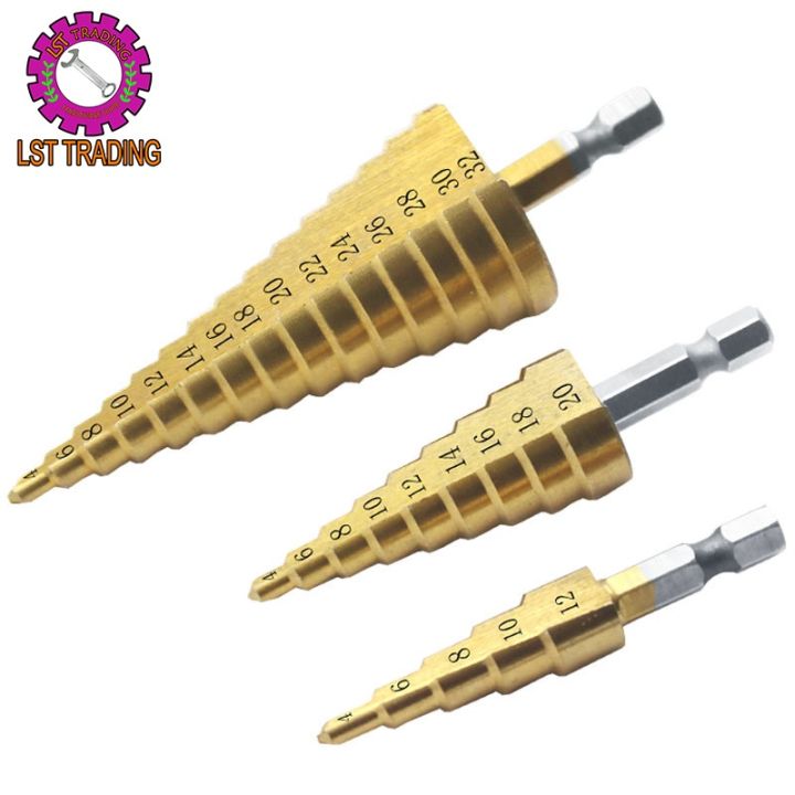 [READY STOCKS] STEP DRILL / STEPS DRILL / STEEL DRILL BIT ...