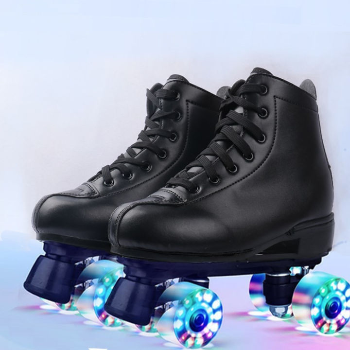 [Free Shipping + One Year Warranty] Double Row Roller Skates Skates ...